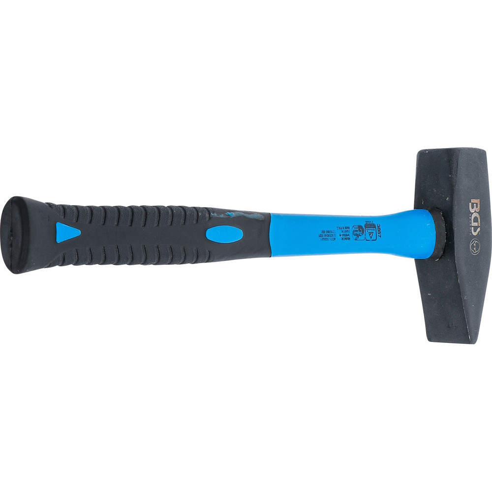 Marteau mécanicien - manche en fibres de verre - DIN 1041 - 1500 g ...