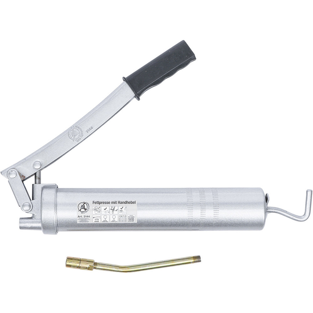 Pompe à graisse avec levier manuel - 400 g| Petit prix sur les outils BGS